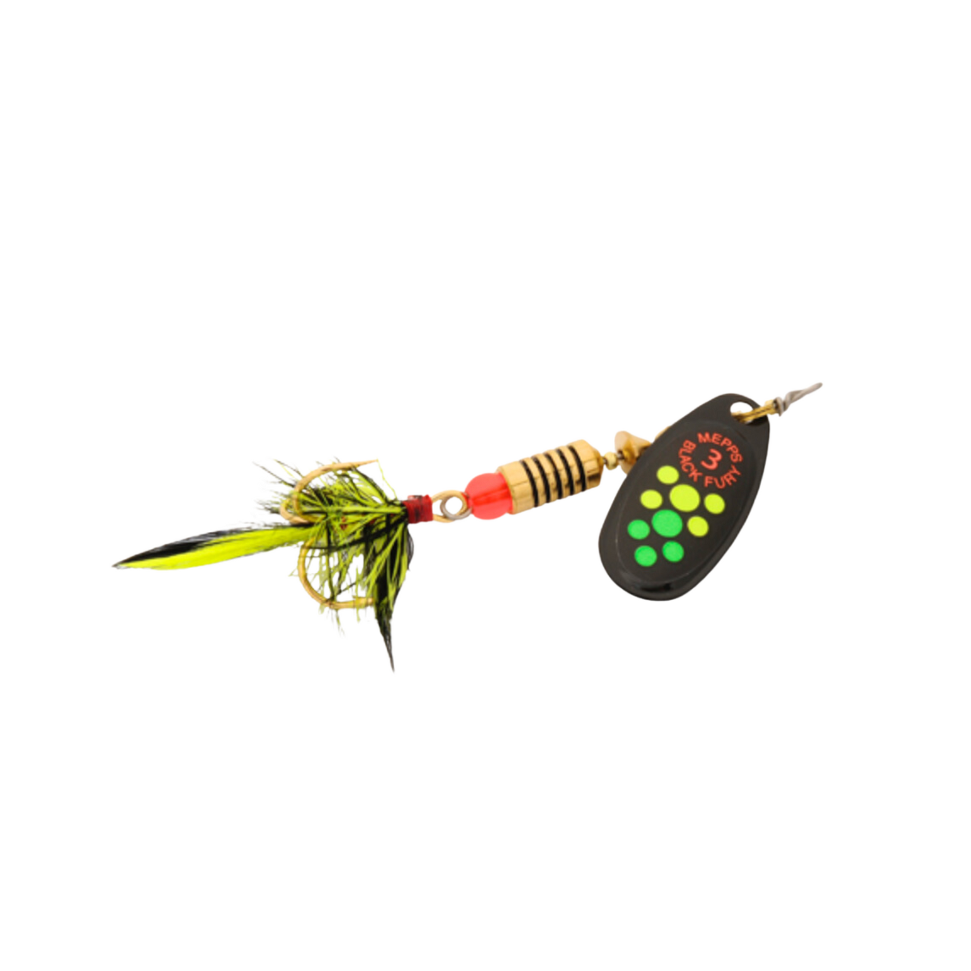 Mepps Black Fury Dressed Spinner Size 2 – Erie & Creek Tackle